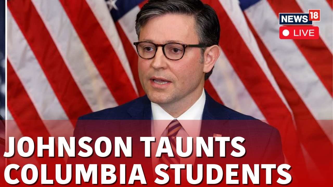 Mike Johnson Live | Columbia Jewish Student Live | Speaker Johnson ...
