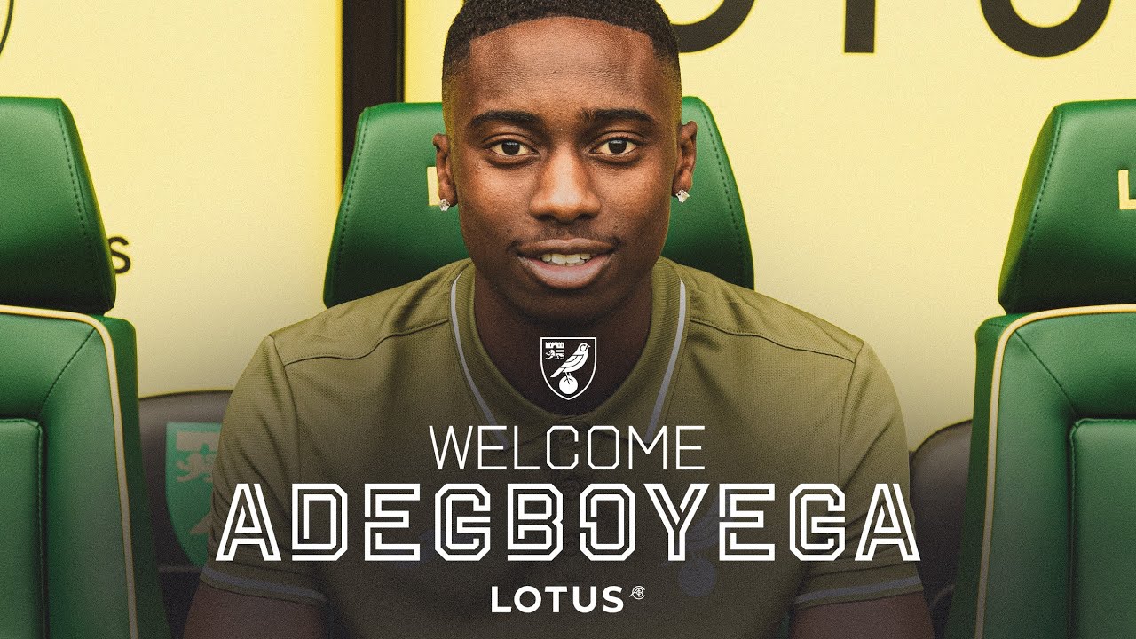 INTERVIEW | Emmanuel Adegboyega signs for Norwich City! ️ - YouTube