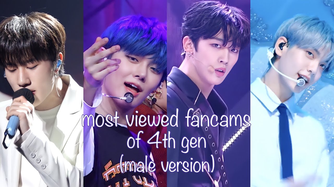 MOST VIEWED KPOP 4TH GEN BOY GROUP FANCAMS | 1 PER IDOL - YouTube