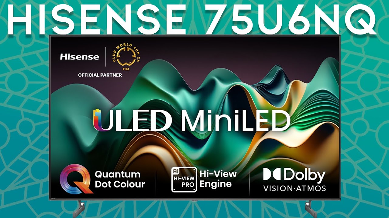 Hisense 75U6NQ - золота середина в miniLED - YouTube