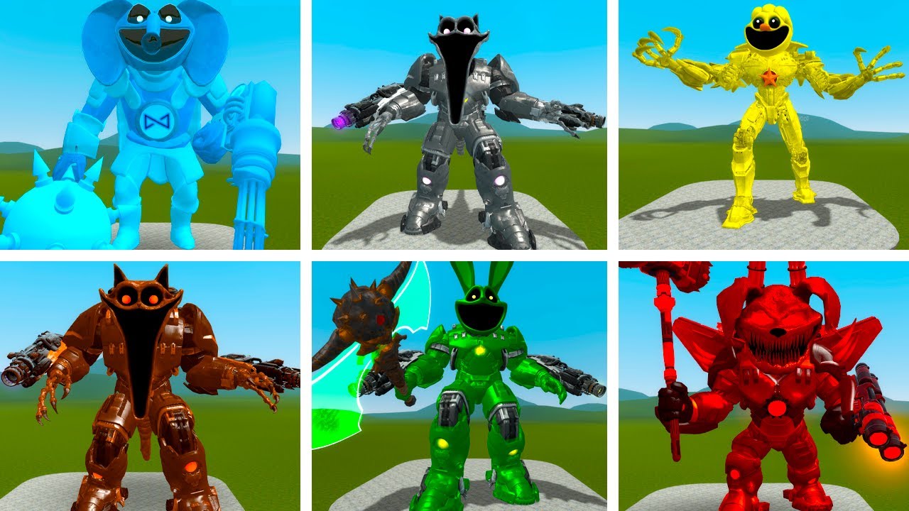 Who Is The Strongest Mecha Titan Smiling Critters Poppy Playtime ...