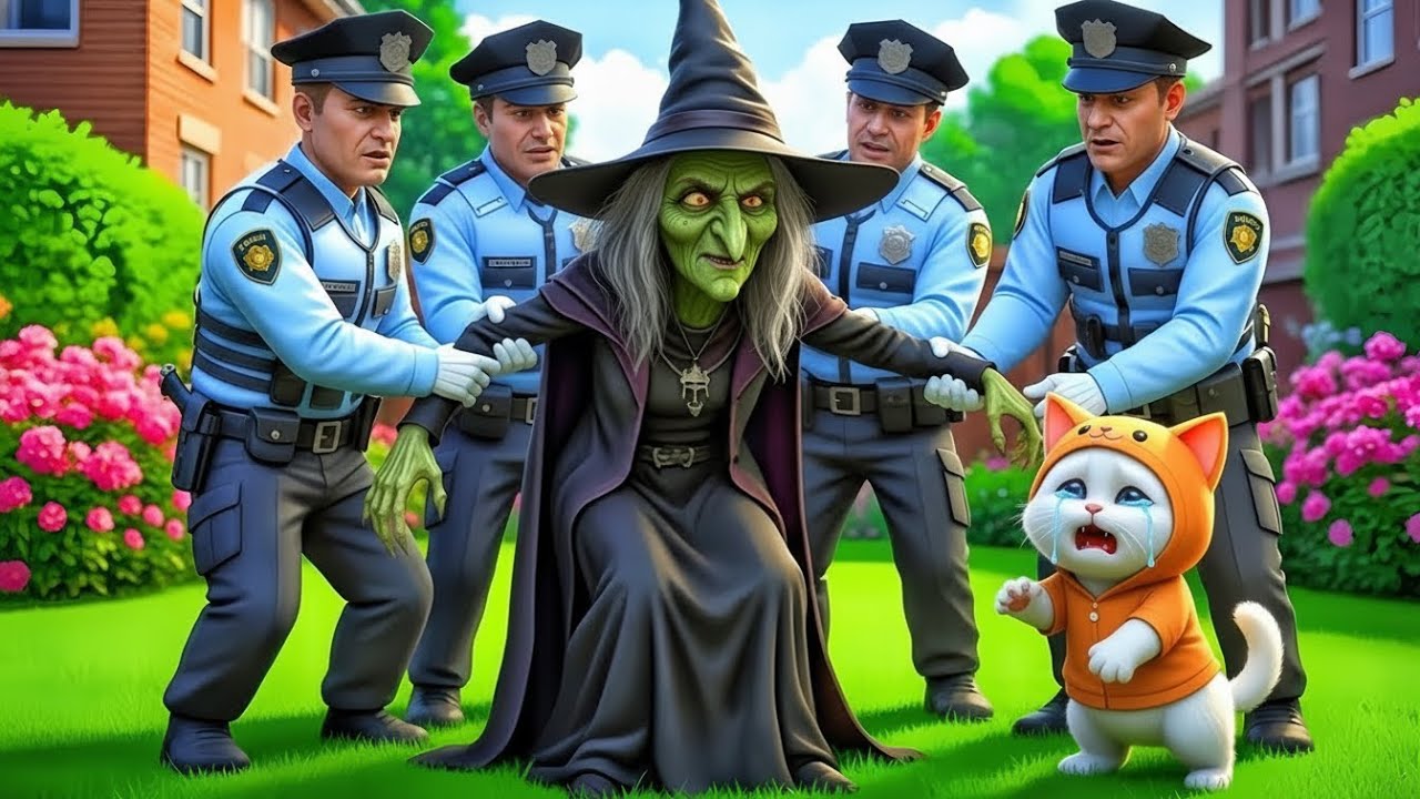 😱 OMG! ⚡ A Witch Breaks Into a Kitten’s Home — But She Didn’t Escape ...