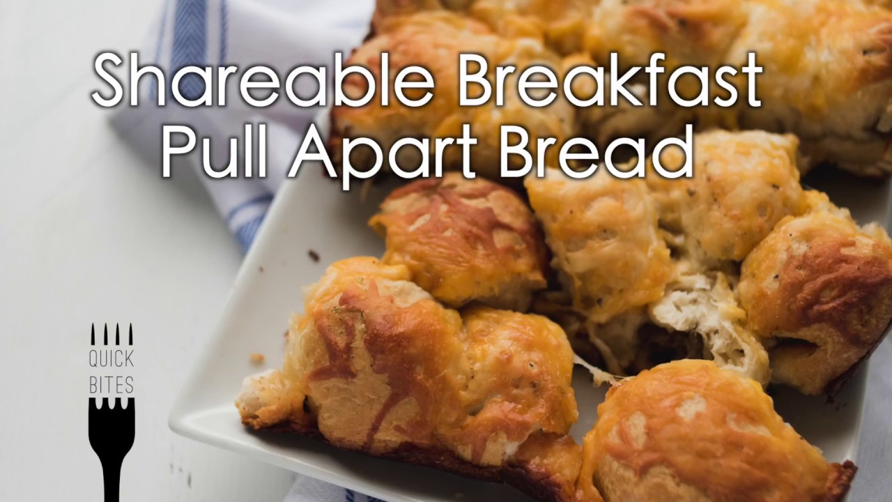Shareable Breakfast Pull Apart Bread - YouTube