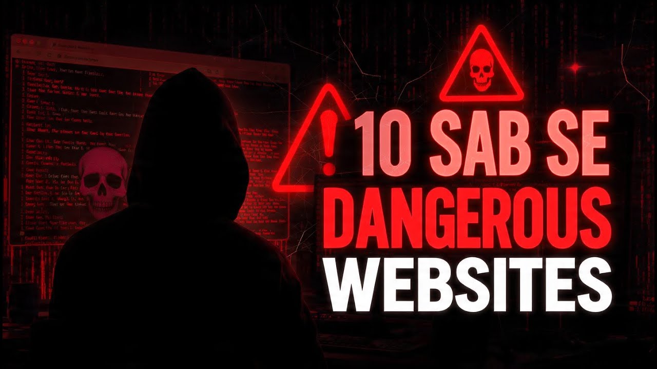 10 Most Dangerous Websites in the World - YouTube