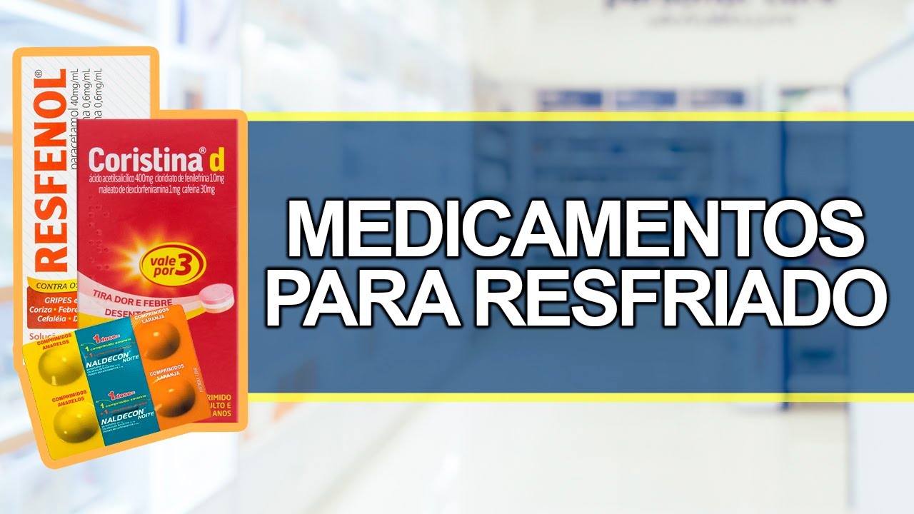 Medicamentos para resfriado: Como agem? - Bula Simples - YouTube