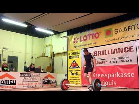 Peter Schorr 103 kg Reißen - YouTube