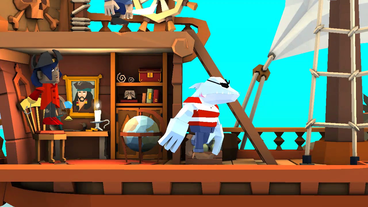 ToonTastic Short Story Pirate monkey - YouTube