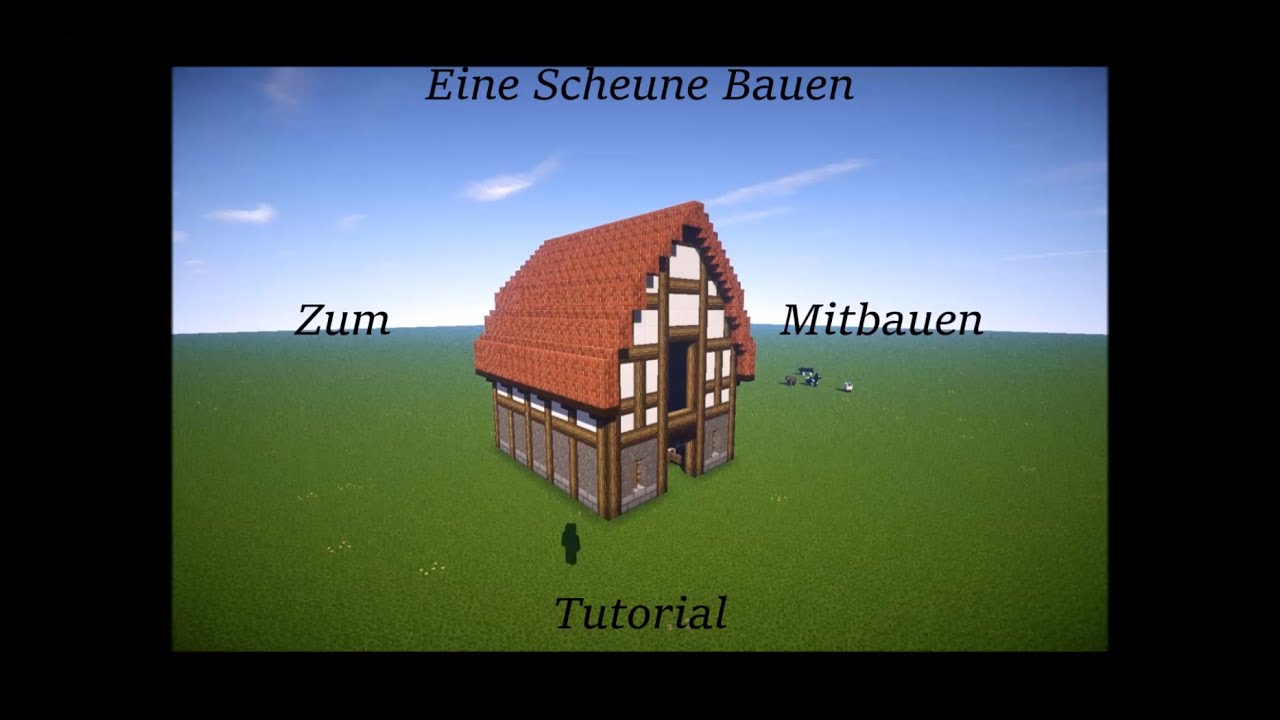 Minecraft-Scheune Bauen Tutorial - YouTube