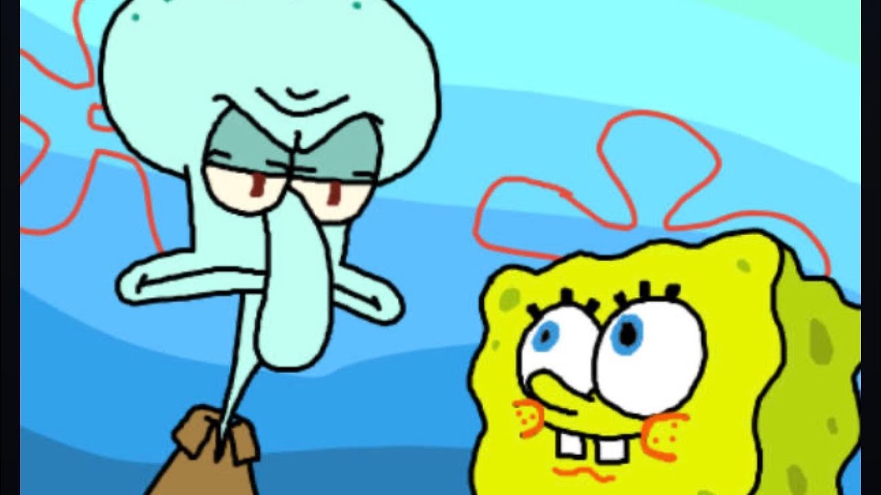 SPONGEBOB ANNOYS THE LIVING CRAP OUT OF SQUIDWARD! - YouTube