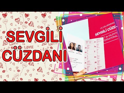 Uluslararası Sevgili Cüzdanı #14şubat #sevgililergünü