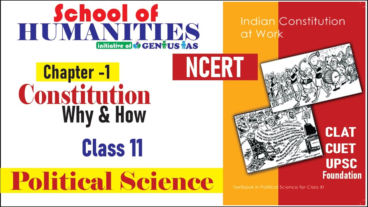 Political Science Class 11th | Chapter 1 | Constitution Why & How ...