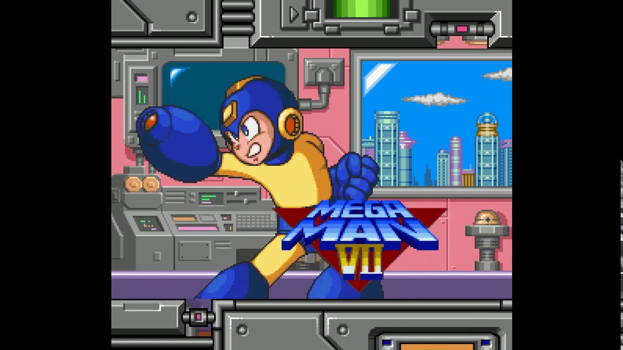 Mega Man 7 (SNES) - 02 - Cloud Man, Slash Man... - YouTube