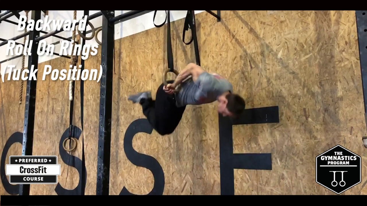 Backward Roll On Rings Tuck Position: Gymnastics Programming - YouTube