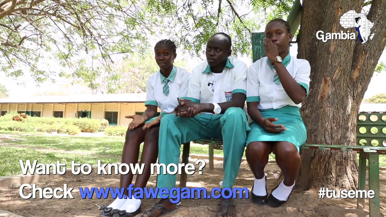 These girls - and a boy - explain why they are in the Tuseme clubs ...