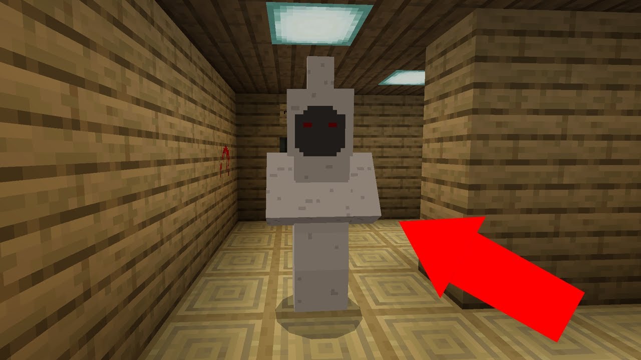 Mencari jalan keluar dari Rumahnya si POCONG - Minecraft Horror Map ...