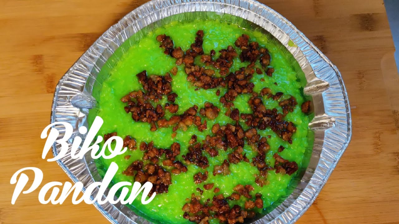 BIKO PANDAN / HOW TO COOK BIKO PANDAN #panlasangpinoy #pinoyrecipe # ...