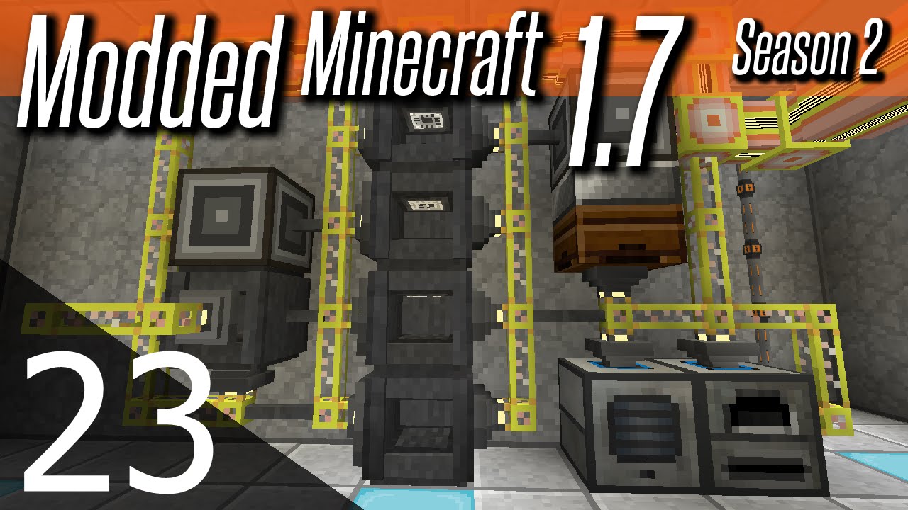 Modded Minecraft 1.7 - S2E23 - Rewiring the ME System - YouTube