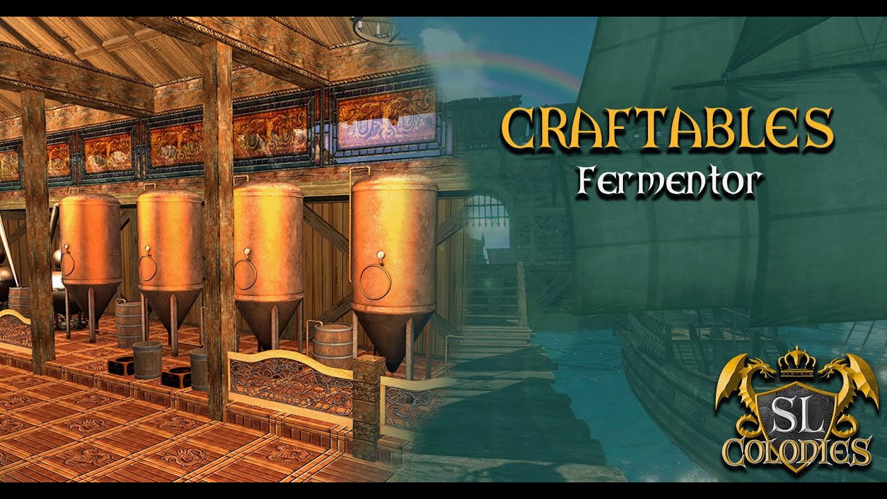 [SLC] Craftables - Fermentor |::| Second Life Roleplay - YouTube