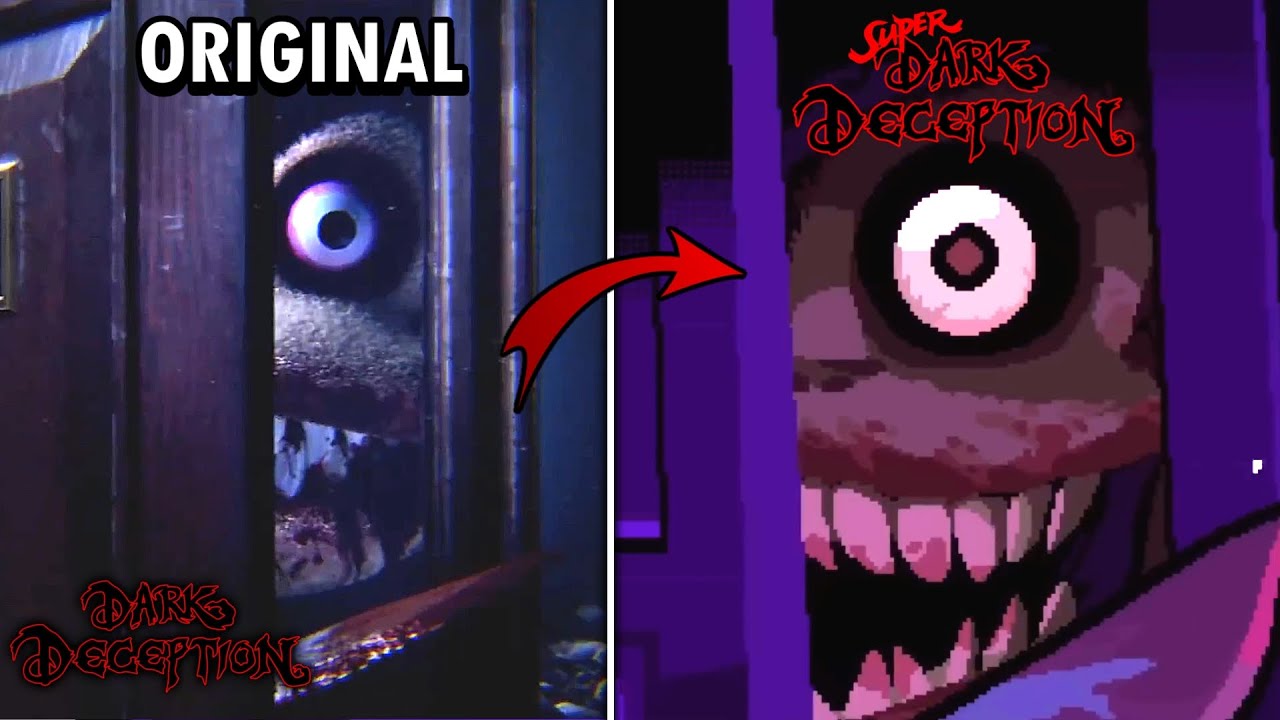 Dark Deception - Super Dark Deception Intro | Comparison - YouTube