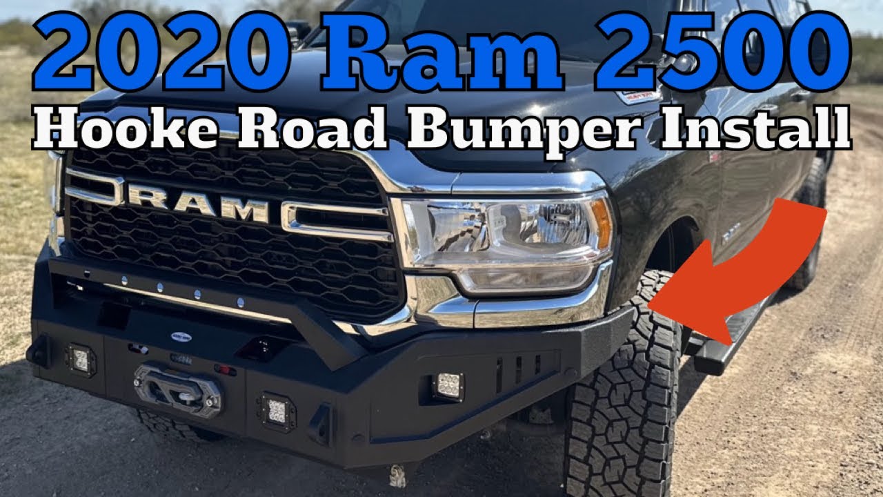 How to Install a Winch Bumper on a 2019-2024 Ram 2500 - Hooke Road ...