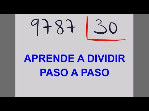 How to DIVIDE by TWO FIGURES step by step