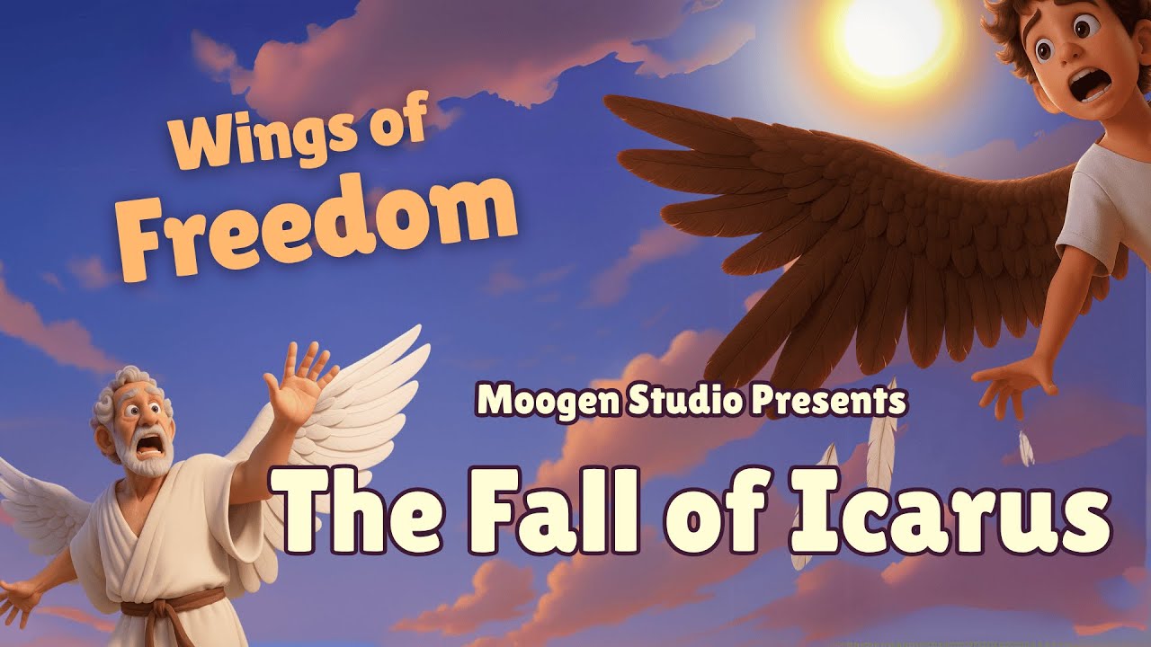 The Fall of Icarus – A Story About Freedom | Once Upon a Wisdom ...