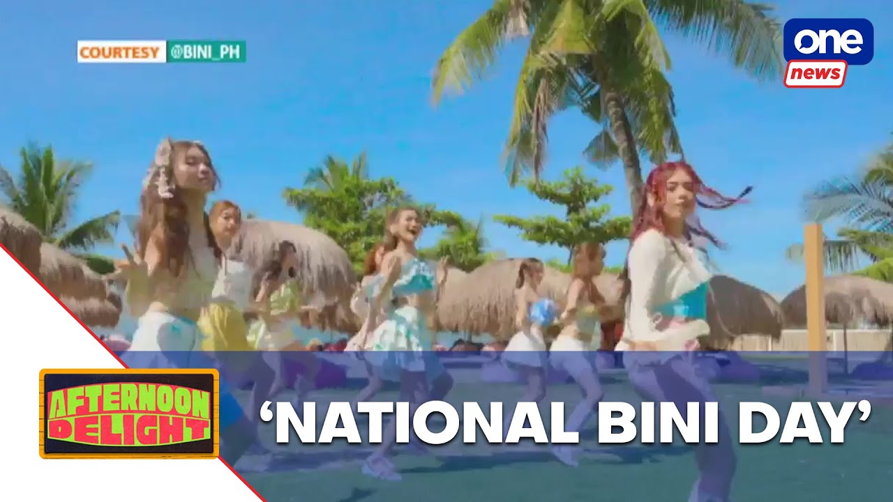 Afternoon Delight | BINI to hold national BINI day in June - YouTube