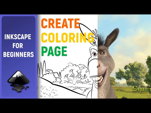 Tutorial for beginners in Inkscape: How to create a coloring book for ...