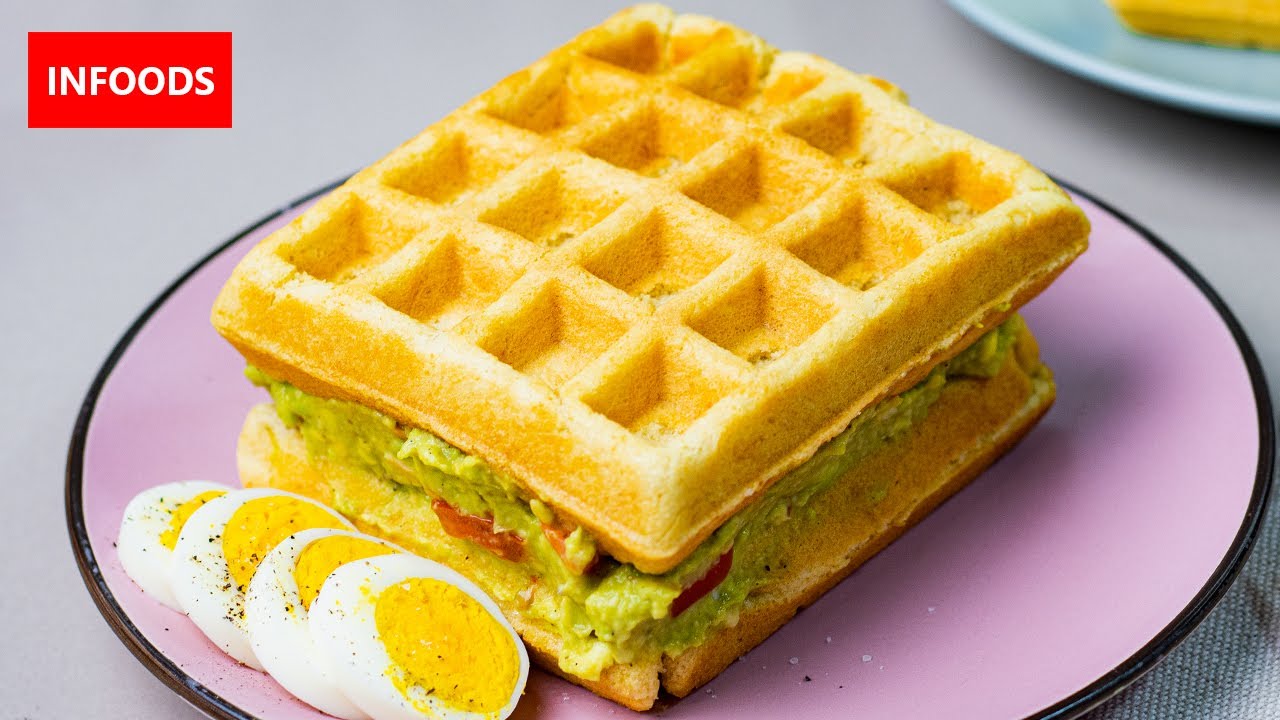 How To Make Waffles | Perfect Stuffed Waffles For Breakfast | Breakfast ...