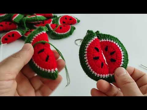 #karpuz anahtarlik yapimi