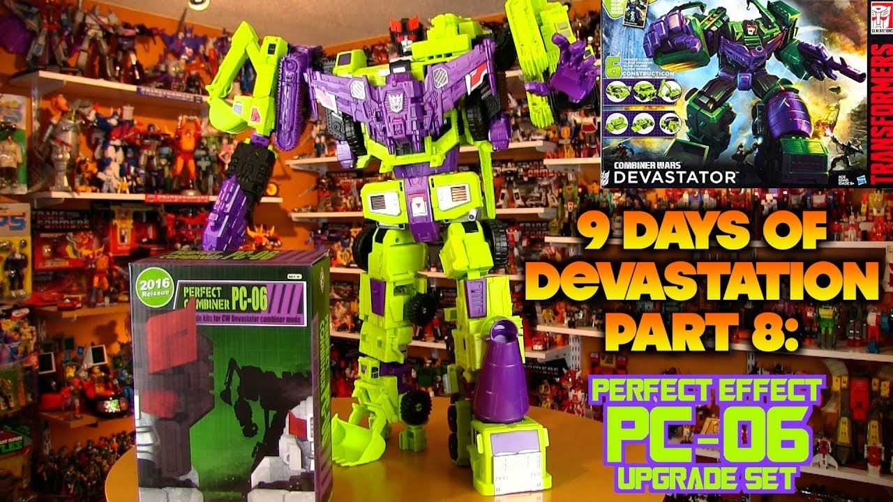 Combiner Wars Devastator [Part 8 of 9] - Perfect Effect PC-06 Upgrade ...