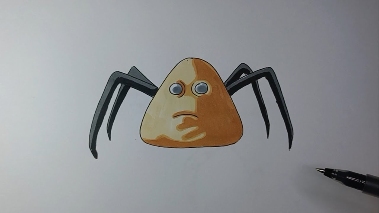 How To Draw POU EXE Very Easy Part 3 - YouTube