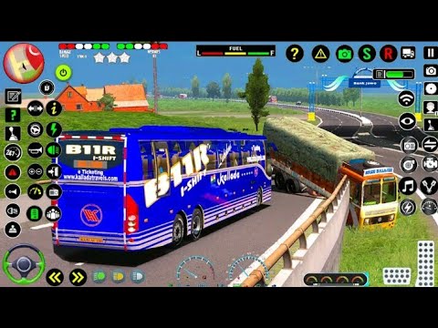 New Skins | Bus Simulator Ultimate Android Gameplay #trending video games bus stop #video bus ...
