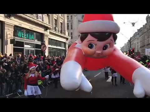 Join the toys at Hamley's Christmas parade in London's Regent Street ...