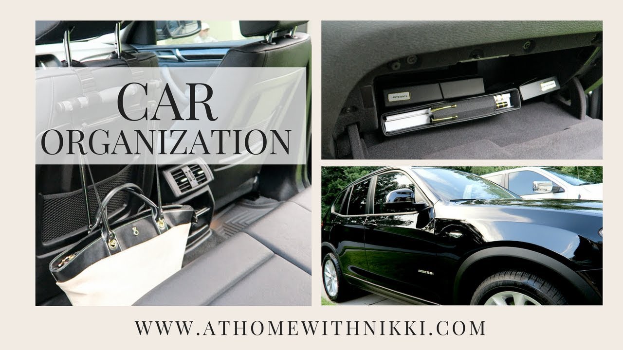 DIY CAR ORGANIZATION TIPS & IDEAS | EASY ORGANIZING - YouTube