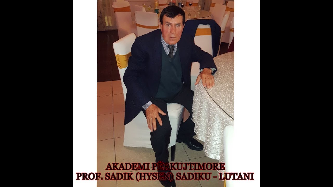 Akademi Përkujtimore Prof. Sadik Sadiku - Lutani - YouTube