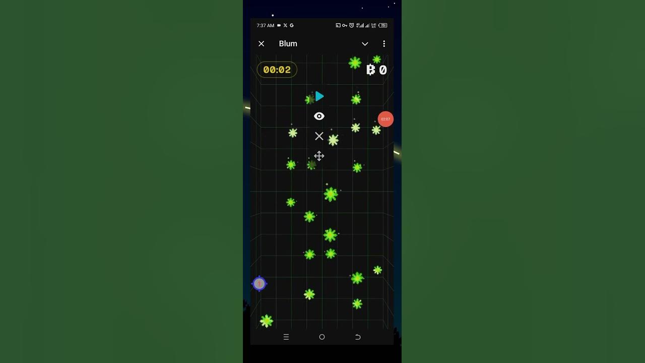How to play $Blum game with auto clicker app - YouTube