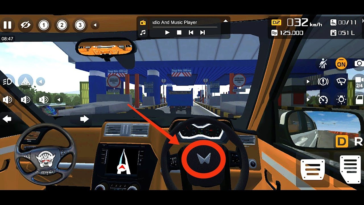 Driving the new Mahindra Scorpio classic S11 || Bus simulator Indonesia ...