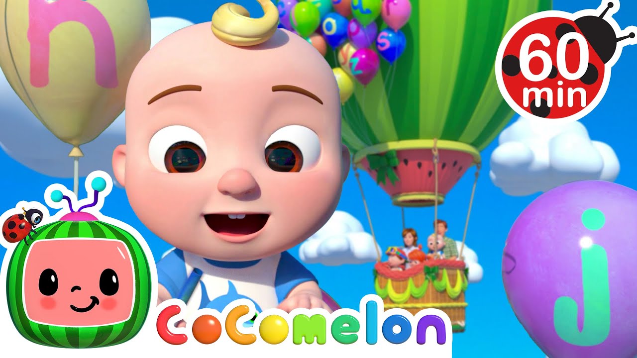 ABC Song With Balloons V2 🔤 | CoComelon Nursery Rhymes & Kids Songs ...
