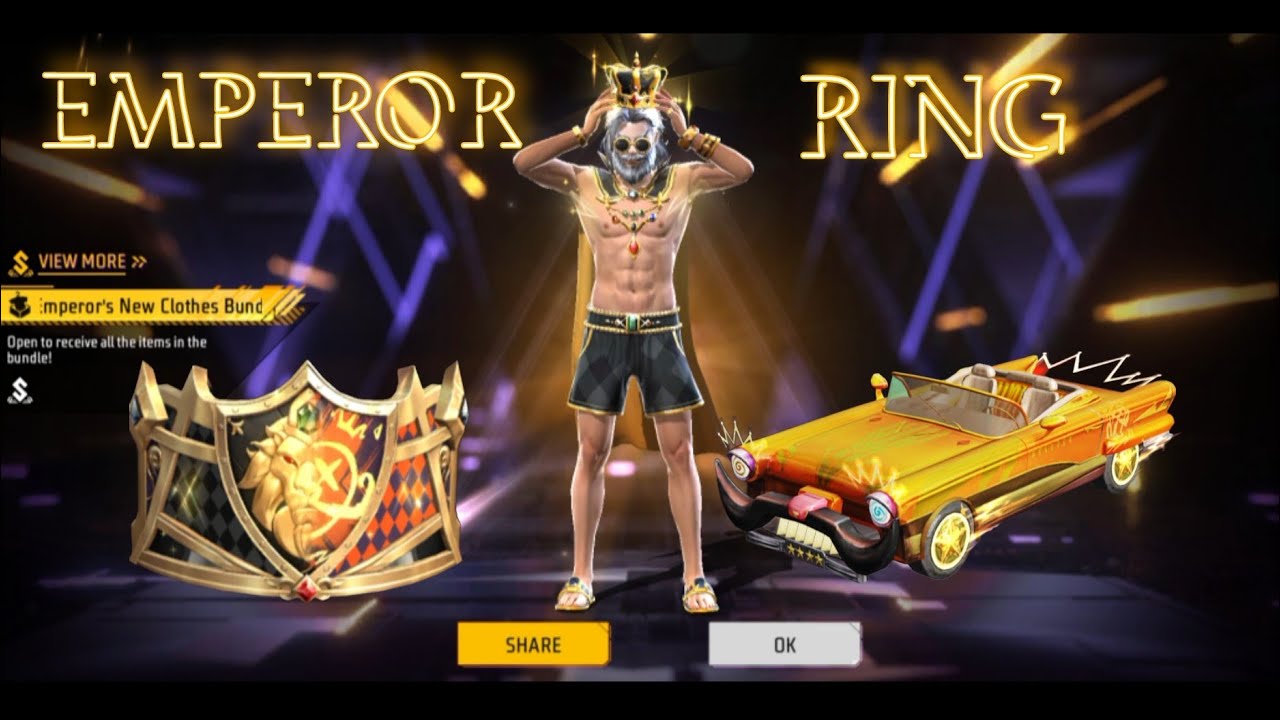 EMPEROR RING|EMPERORS NEW CLOTHES|FF NEW EVENT TODAY|GARENA FREE FIRE # ...