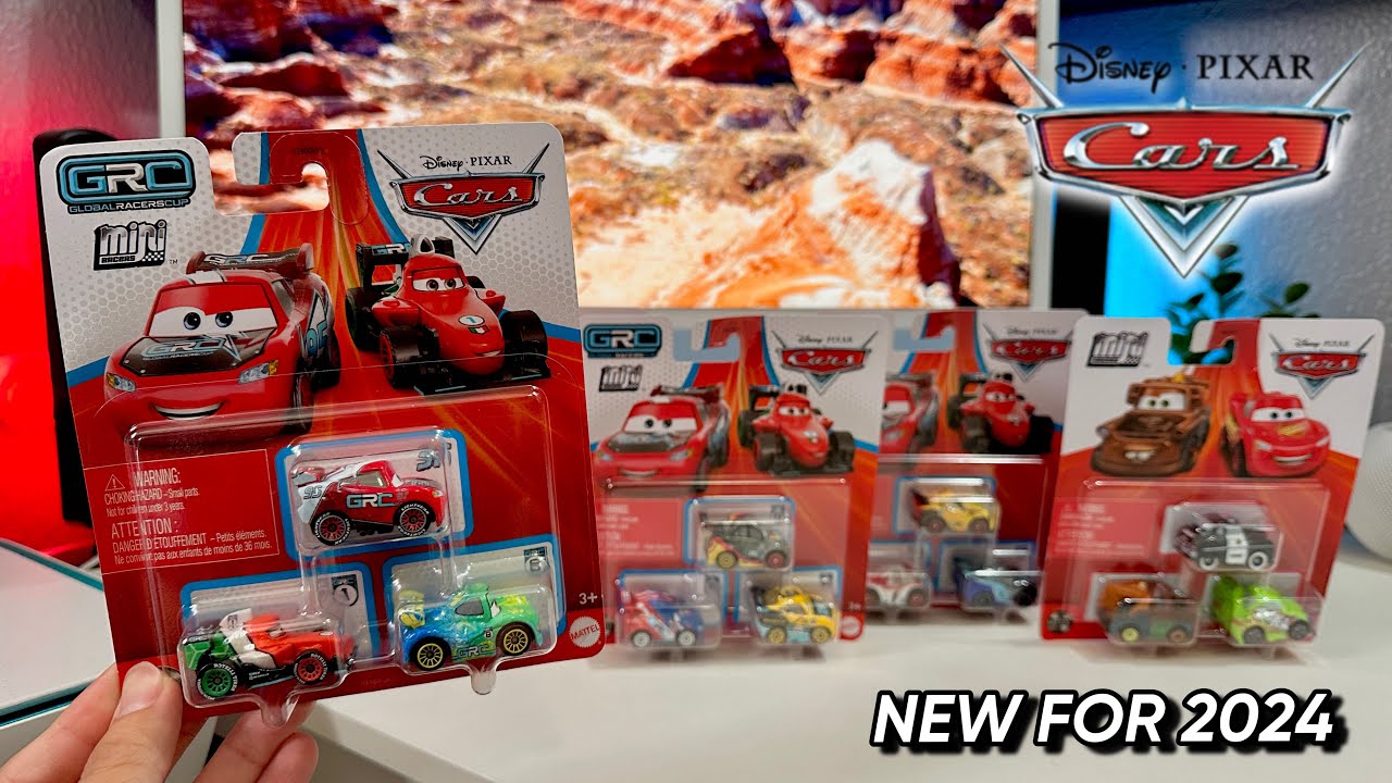 2024 Disney Cars Mini Racers 3 Packs Case C — GRC Minis & Missing ...