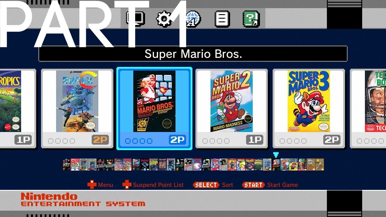 NES Classic Edition - Part 1 - Super Mario Bros. 1 And 3, World 1 - YouTube
