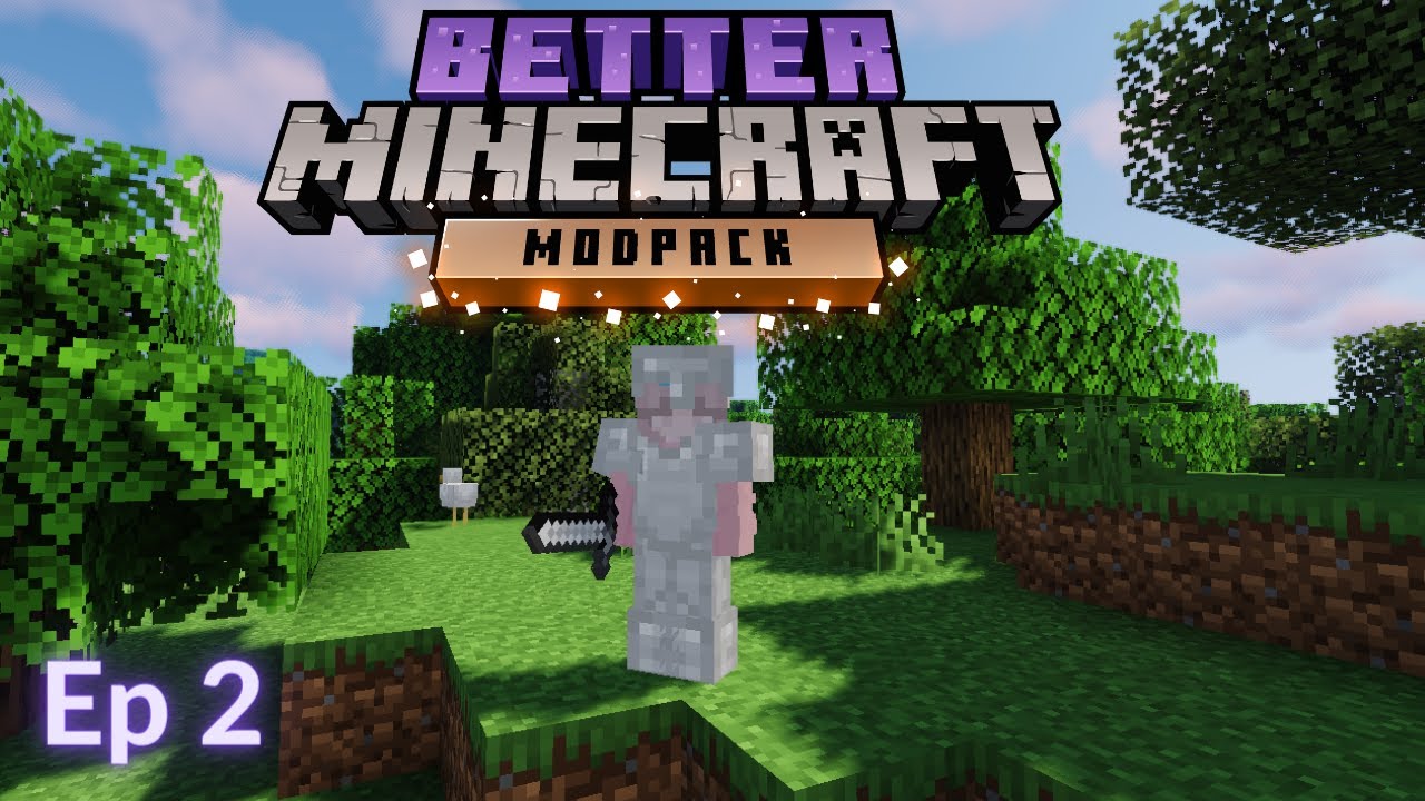 GETTING STARTED!! | Better Minecraft Let's Play - Ep 2 ♡ - YouTube