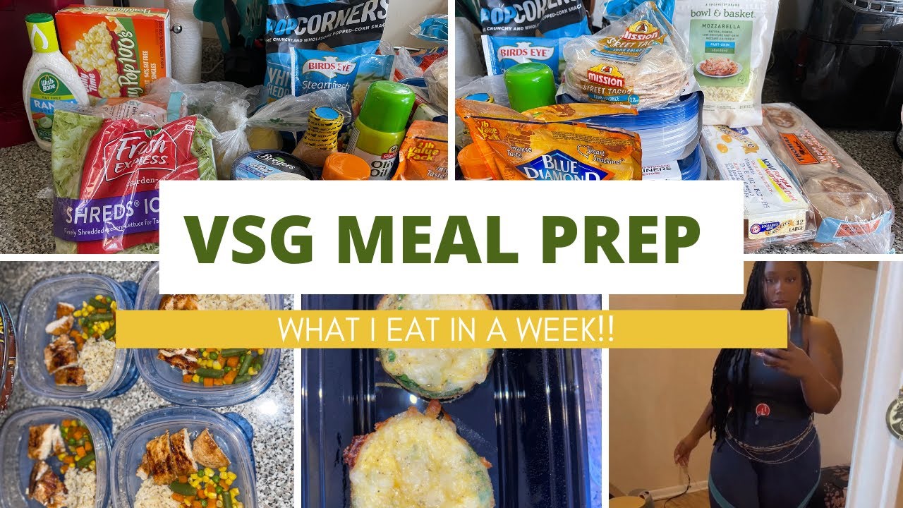 MEAL PREP MONDAY | VSG WEIGHT LOSS JOURNEY| CLEAN EATING | 2022 - YouTube