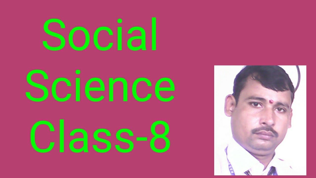 Class-8 Social Science Ch-1 When where and how - YouTube