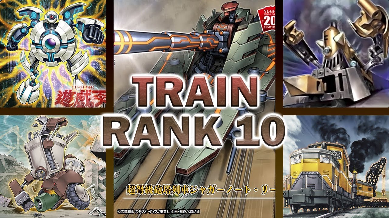 Yu-Gi-Oh! Train Rank 10 Deck (Novembro 2018) - YouTube