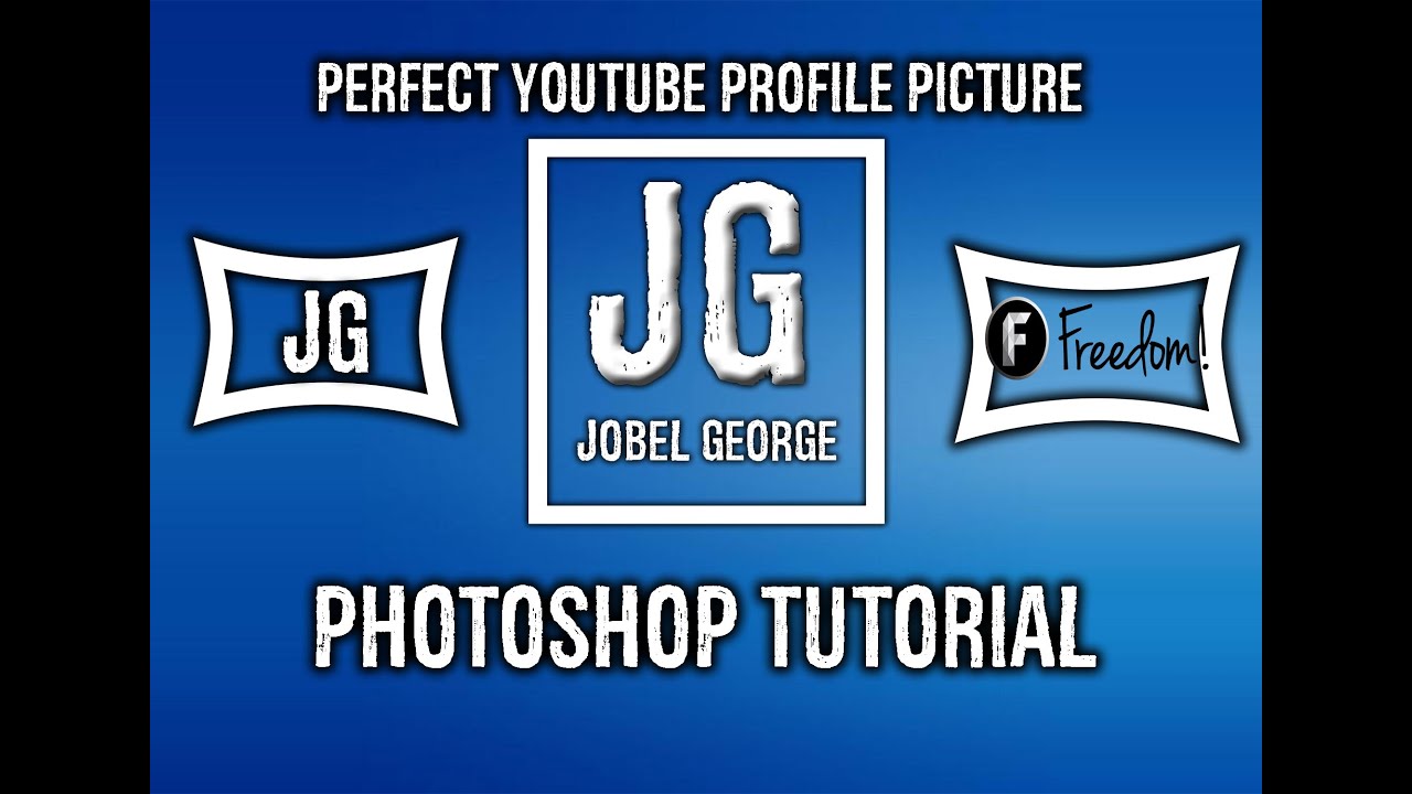 "How To Make A Perfect Youtube Profile Picture!" - YouTube