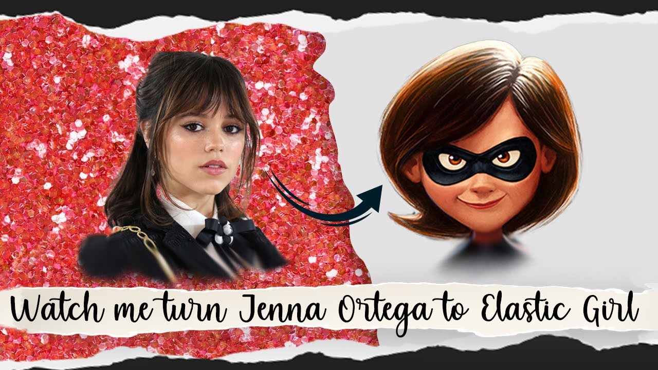 Check out my Epic Transformation of Jenna Ortega into Elastic Girl ...