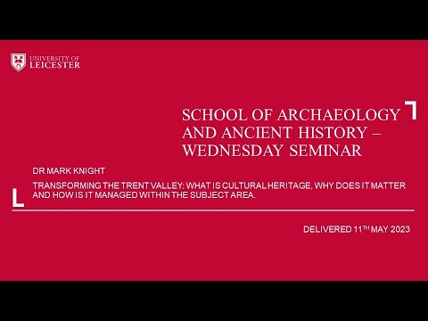 Dr Mark Knight - Transforming the Trent Valley. - YouTube