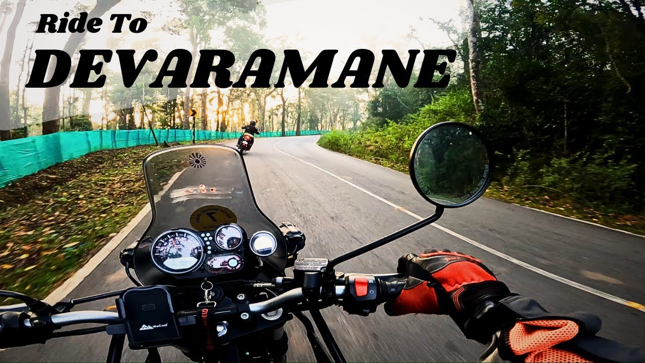 BIKE RIDE TO DEVARAMANE VIEW POINT- ROYAL ENFIELD-HIMALAYAN 411 ...